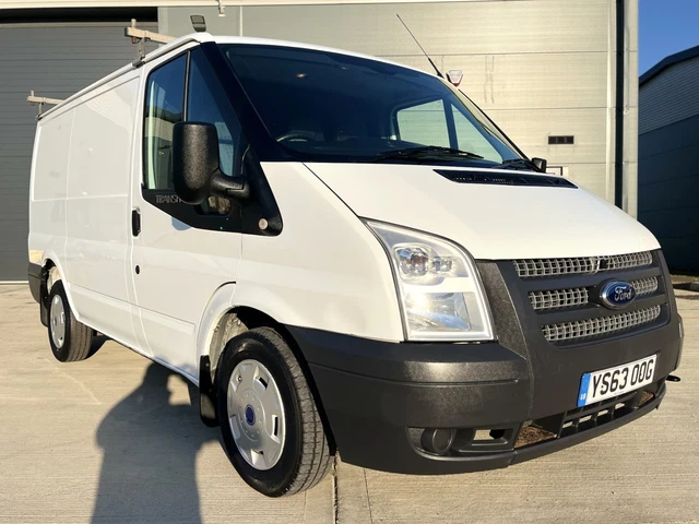 2013 (63) FORD Transit SWB 2.2 Diesel T260 100 BHP - White - 6 Speed ...