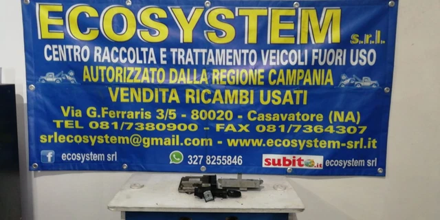 KIT CENTRALINA MOTORE ECU PER FIAT Idea 1° Serie diesel 1300 (03>05 ...