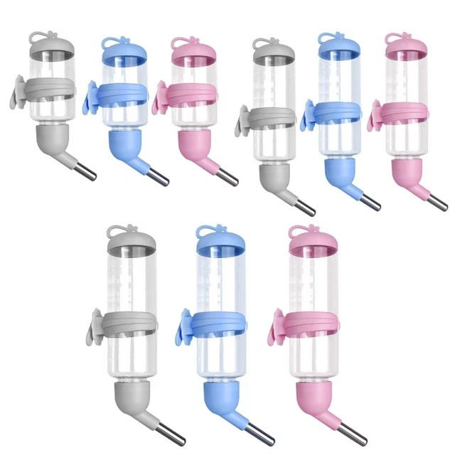 80/125/250ML PLASTIC SMALL Pet Water Drinking Fountain Bottle Feeder ...