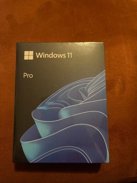 WINDOWS 11 PRO 64Bit Full Retail Version USB plus License KEY Card EUR ...