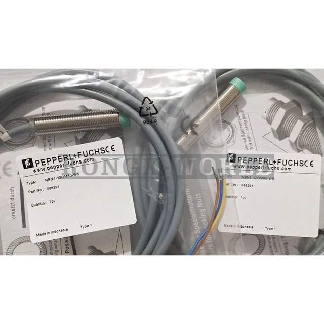 Uno Para Pepperl Fuchs Nbn4 12gm60 Ws Sensor De Interruptor De