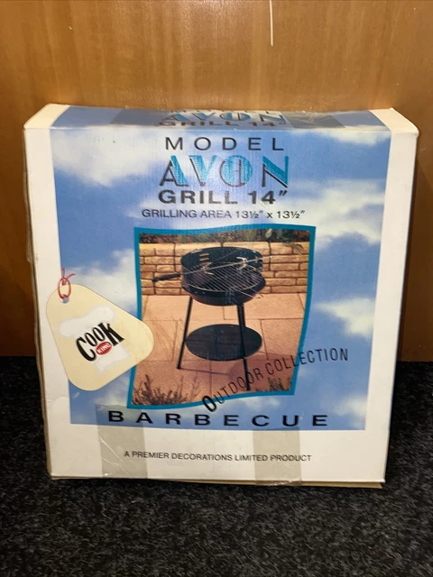 VINTAGE UNUSED AVON BBQ Grill 14” Cook King Barbecue EUR 23,34 ...