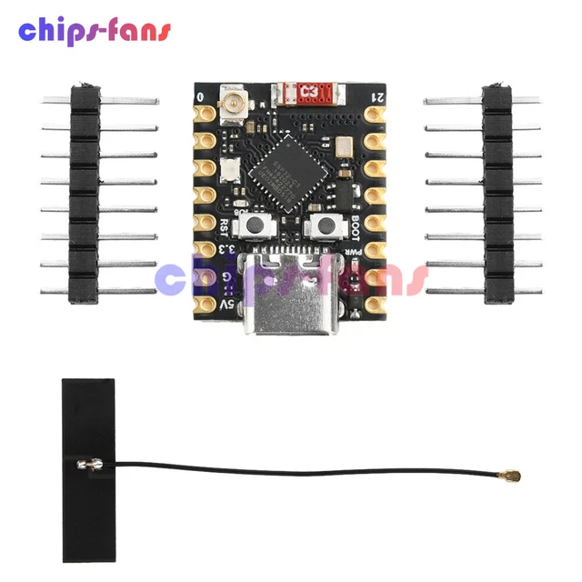 ESP32-C3 SUPERMINI WIFI Bluetooth Development Board 32bit RISC-V GPIO W ...