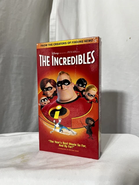 THE INCREDIBLES (VHS, 2005, VHS) Rare New Sealed Disney Pixar £56.02 ...
