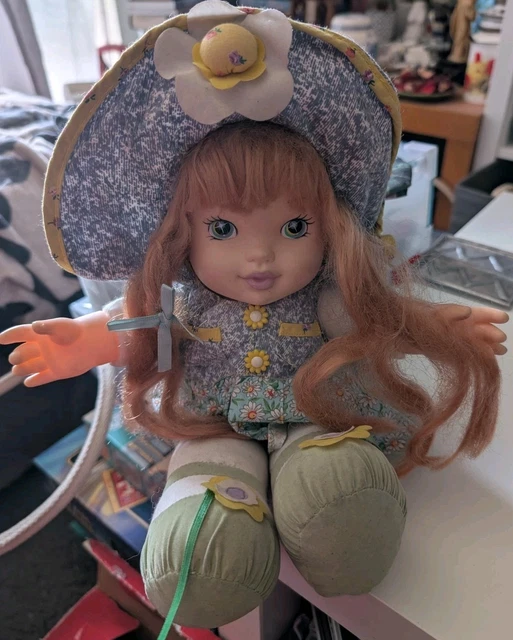 VINTAGE 1997 BABY Pick Me Up Doll orange hair blue eyes £19.35 ...