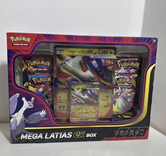POKEMON TCG MEGA Evolution Mega Latios EX Box | Brand New & Sealed £28. ...