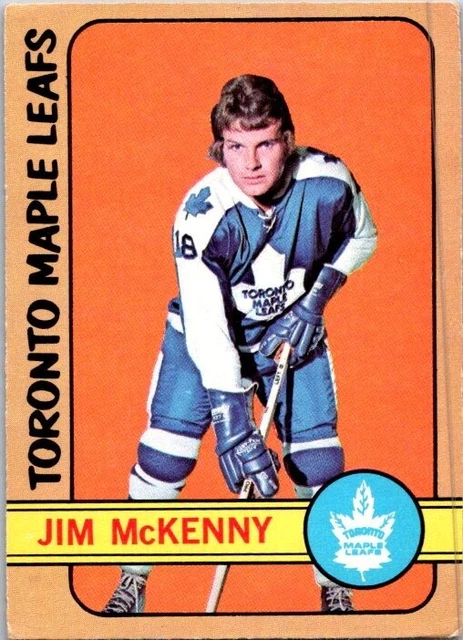 VINTAGE HOCKEY CARD OPC 1972 TORONTO MAPLE LEAFS JIM McKENNY NO434 $4. ...