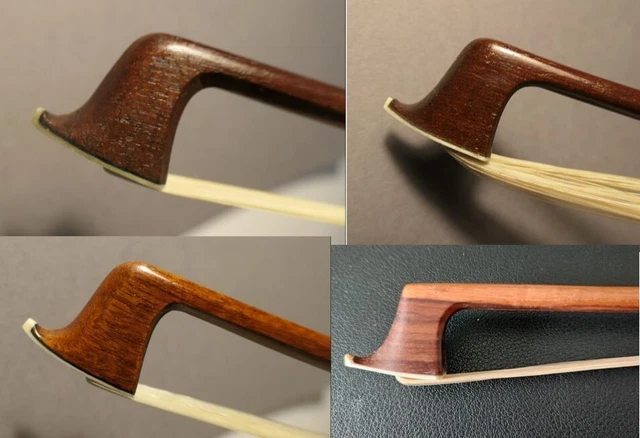 FOUR FINE FRENCH et. al. Pernambuco Violin Bows. £1,037.54 - PicClick UK