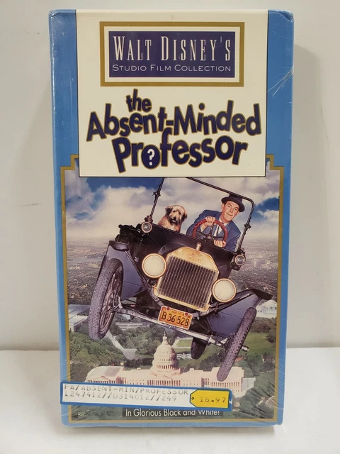 NEW WALT DISNEY Home Video - The Absent Minded Professor VHS Sealed ...