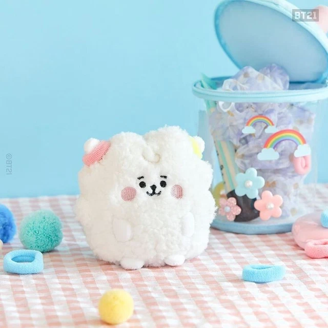 BTS BT21 LINE Friends Baby Rj Bubble Bubble Tea Soft Plush Key Ring ...