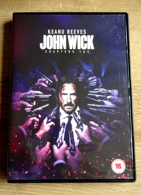 JOHN WICK : CHAPTERS 1 & 2 - Keanu Reeves - DVD £3.99 - PicClick UK