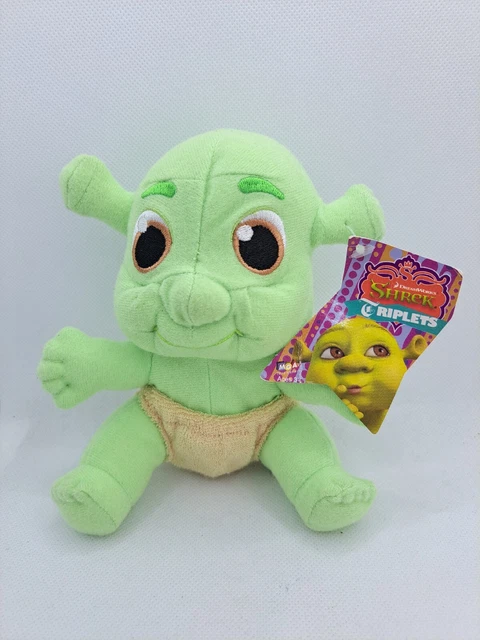 WITH TAGS SHREK Triplets Plush MGA Dreamworks Collectible Vintage Toy £ ...