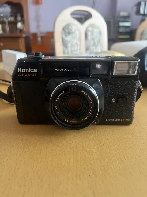 KONICA C35 MFD viewfinder 35mm automatic camera £10.00 - PicClick UK