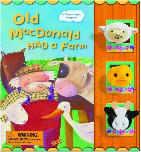 OLD MACDONALD HAD A FARM (FINGER PUPPET STORYBOOK SERIES) By Tormont ...