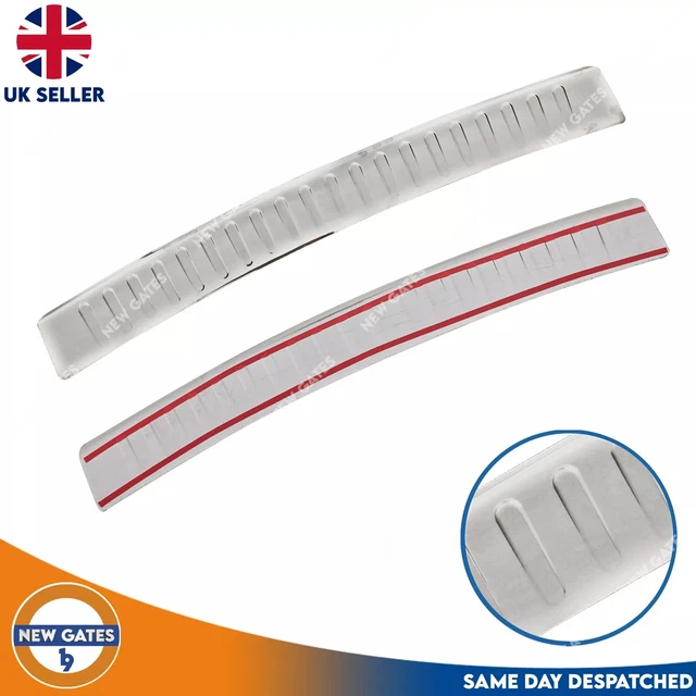 CHROME REAR BUMPER Protector Guard Stain Steel For Vw Passat B6 3C ...