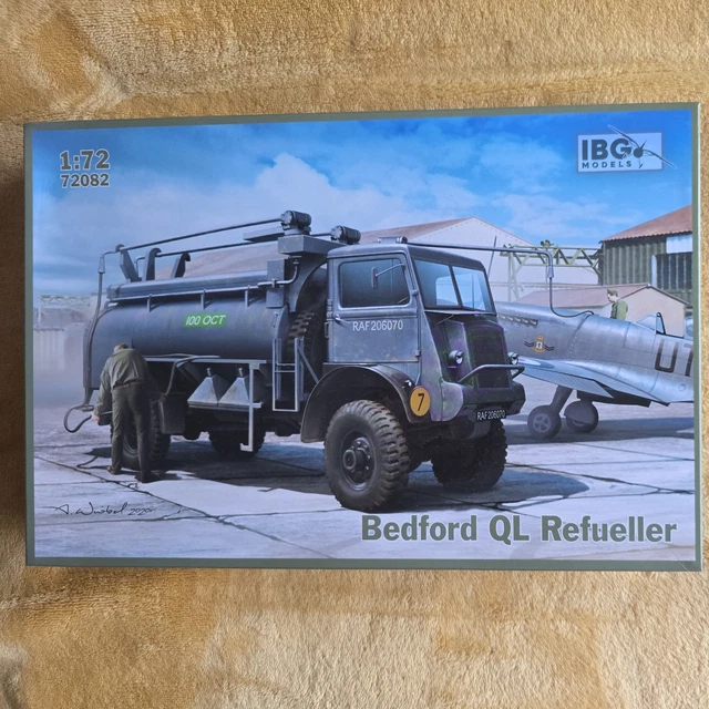 IBG MODELS 72082 Bedford QL Refueller 1:72 Scale Military Model Kit £12 ...