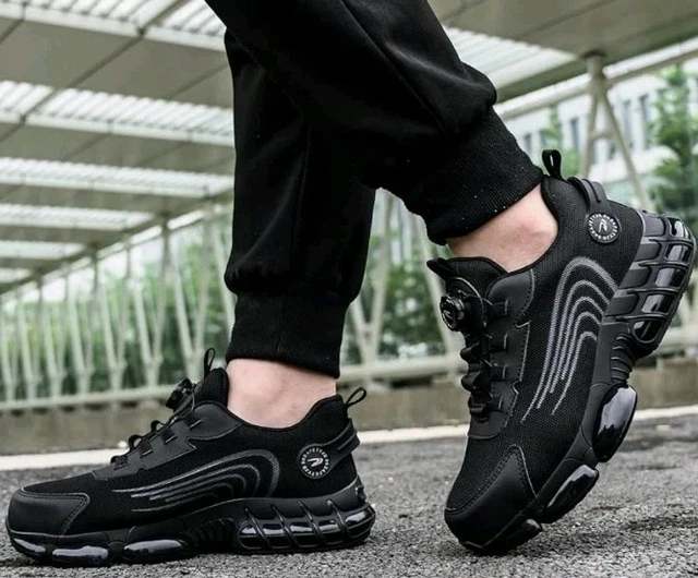 SAFETY TRAINERS SAFETY Shoes Steel Toe Cap Trainers Work Shoes MenWomen ...