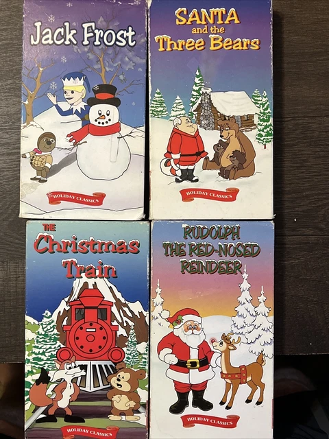 HOLIDAY CLASSICS CHIRSTMAS Cartoons VHS Lot 4 Tapes £9.38 - PicClick UK