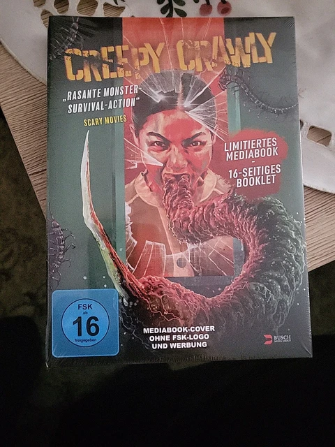 CREEPY CRAWLY - 2-Disc Limited Edition Mediabook - Blu-ray + DVD - NEU ...