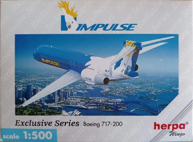HERPA WINGS 1:500 Impulse Airlines Boeing 717-200 EUR 27,95 - PicClick DE