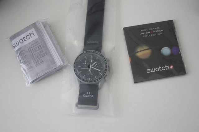 SWATCH X OMEGA Bioceramic Moonswatch EUR 239,91 - PicClick IT