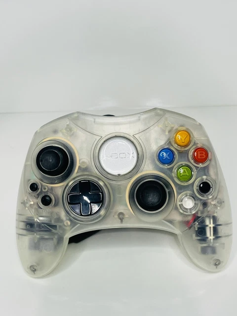 MICROSOFT ORIGINAL XBOX Controller Type S - Crystal Clear Edition ...