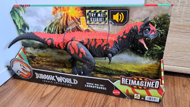 JURASSIC WORLD LEGACY Collection Reimagined Carnotaurus Mattel Demon ...