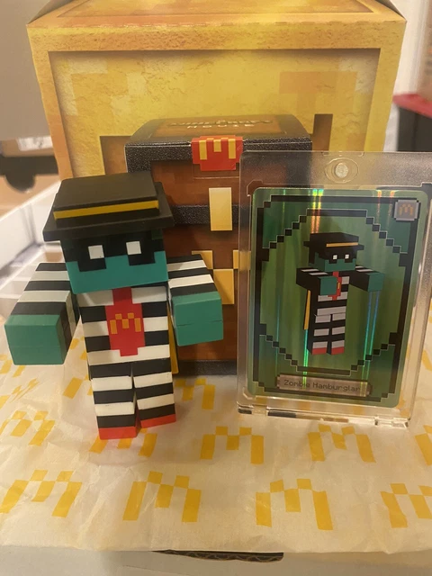 LIMITED MCDONALD’S MINECRAFT Movie Hamburglar Zombie Unused Code Happy Meal 2025 $31.99 ...