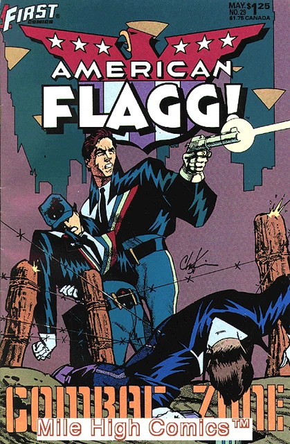 AMERICAN FLAGG! (FIRST COMICS) (HOWARD CHAYKIN) (1983 Series) #28 Very ...