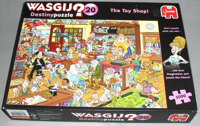 WASGIJ JIGSAW DESTINY Puzzle 20 TOY SHOP Jumbo 1000 Pieces COMPLETE ...