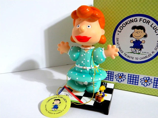 SNOOPY PEANUTS CHARLIE Brown Westland Giftware Looking For Lucy Series ...
