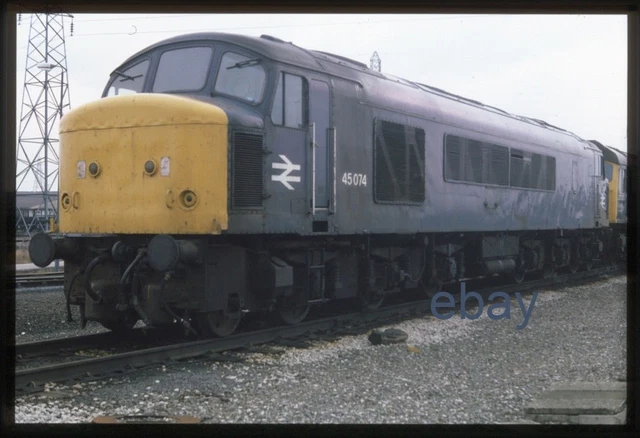 ORIGINAL 35MM SLIDE -Class 45/0 - 45074 at at Toton MPD - 4.86 £3.89 ...
