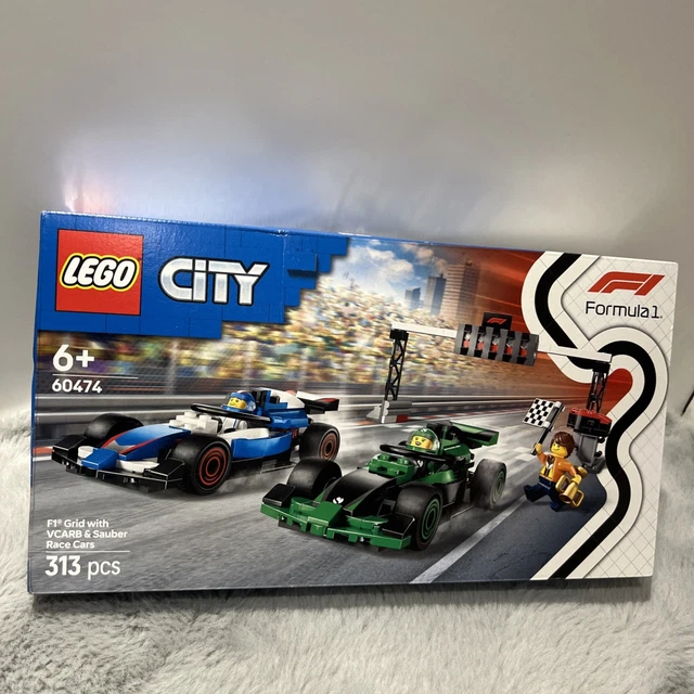 LEGO CITY: F1 Grid with Vcarb & Sauber Race Cars (60474) £22.99 ...