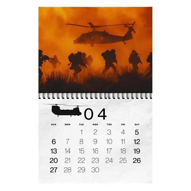 2025 MILITARY THEMED Calendar2025 Military Themed Calendar2025 $13.41 ...