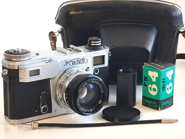 TESTÉ ! KIEV-4AM + Helios-103 1,8/53 mm, appareil photo vintage à film ...