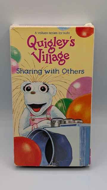 QUIGLEY'S VILLAGE: SHARING With Others VHS tape (vintage children's ...