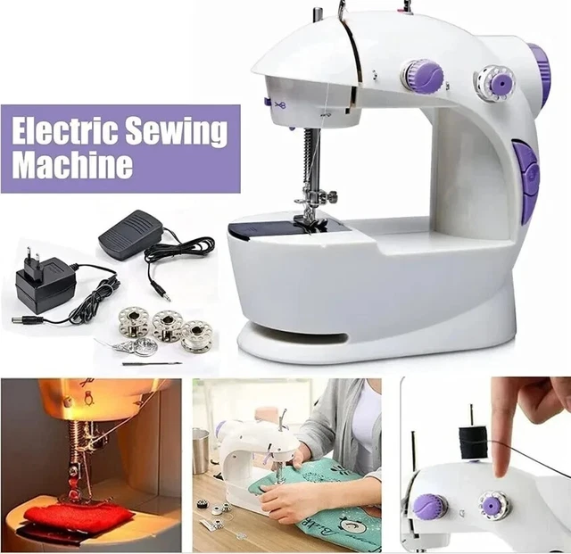 ELECTRIC SEWING MACHINE Portable Mini Multi Function Desktop Tailor ...