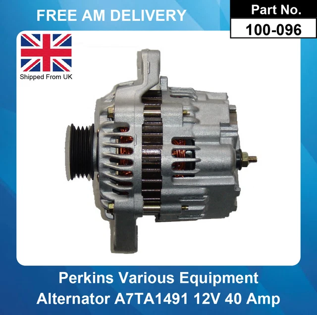 ALTERNATOR FOR LISTER-PETTER Engines - Industrial LPWS4 1999-2009 £127. ...