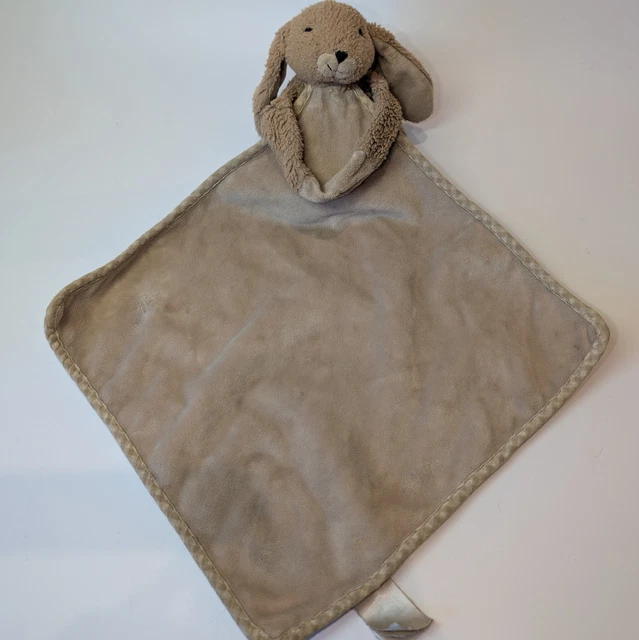 JOMANDA BROWN BUNNY Rabbit Comforter Soft Toy Plush Blankie Blanket ...
