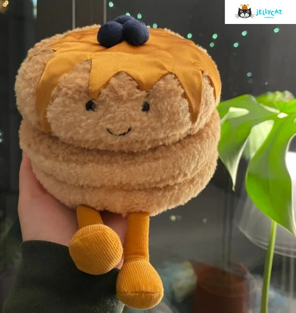 AMUSEABLES FRAN PANCAKES by Jellycat Cute Soft Stuffed Animal Toy NWT ...