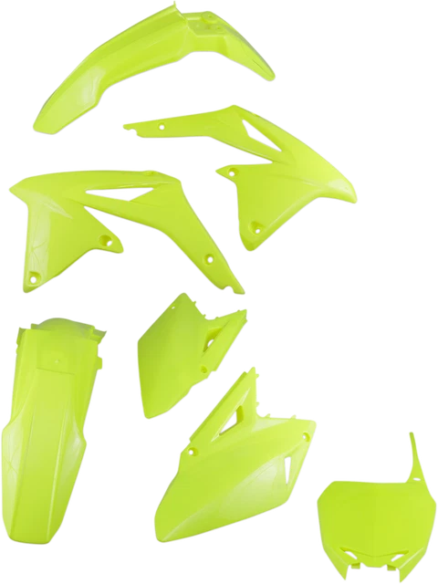 KIT CORPS ENTIER OVNI ailes et TOUS LES PLASTIQUES jaune SUKIT417DFLU ...