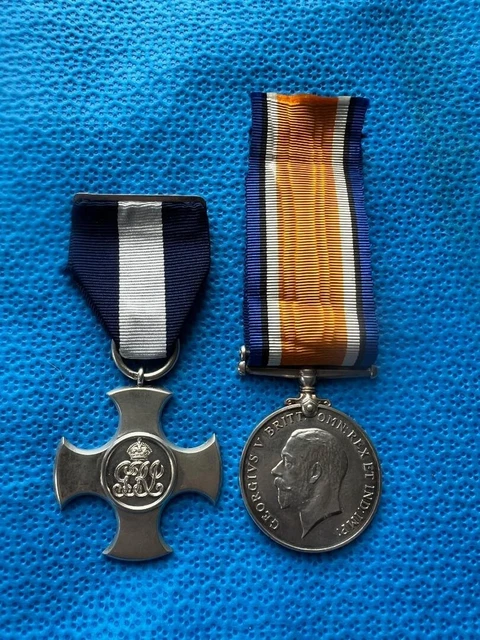 GALLANTRY GROUP DISTINGUISHED Service Cross WW1 Captain RNVR. £1,791.72 ...