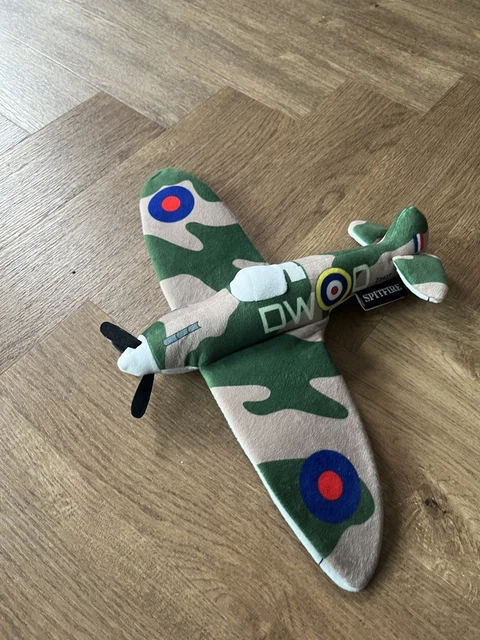 RAF SPITFIRE PLUSH Soft Toy Airplane £9.50 - PicClick UK