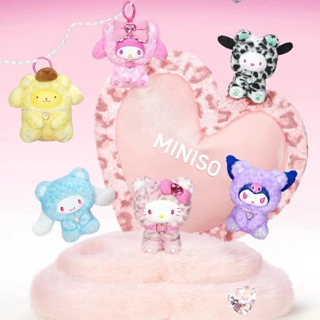 MINISO SANRIO FOREST Animal Series Blind Box Vinyl Plush Pendant Gift ...