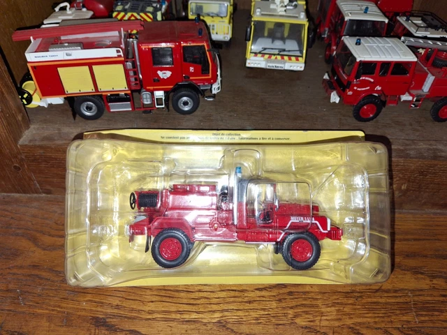 MARINS-POMPIER 1/43 IXO ccf acmat tpk 4.20 hachette collection camion ...