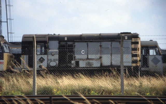 35MM SLIDE BRITISH Railway Br Class 08 - 08388 At Immingham 20/09/1996 ...