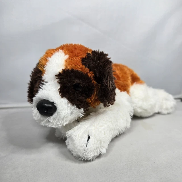 ASDA THE CUDDLE Crew - St Bernard Puppy - Laying Soft Plush Toy Beanie ...