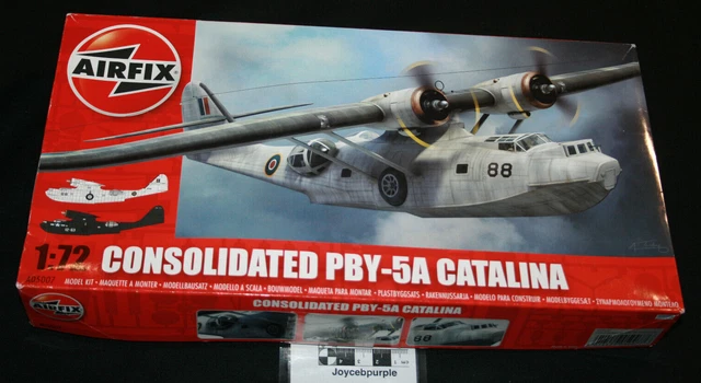 AIRFIX CONSOLIDATED CATALINA PBY-5A 1:72 scale model flying boat kit ...