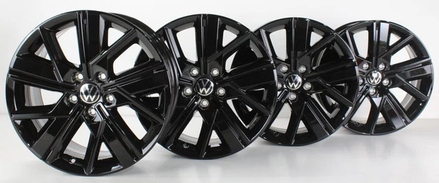 VW T5 T6.1 Multivan Jantes Valdivia Noir Jeu de Jantes 18 Pouces ...