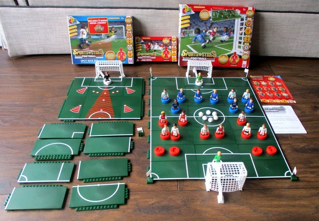 CHARACTER OPTIONS MICRO Sports Stars Football Pitch & Spot Kick 21 ...